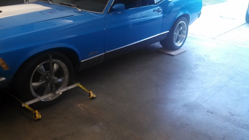 My DIY Alignment Tools | Vintage Mustang Forums