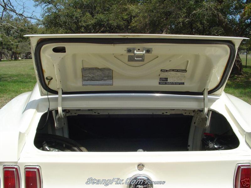 1970 Mustang trunk light installation? | Vintage Mustang Forums
